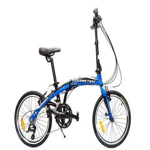 Geometric Cyclone Folding Bike (Blue) | Lazada