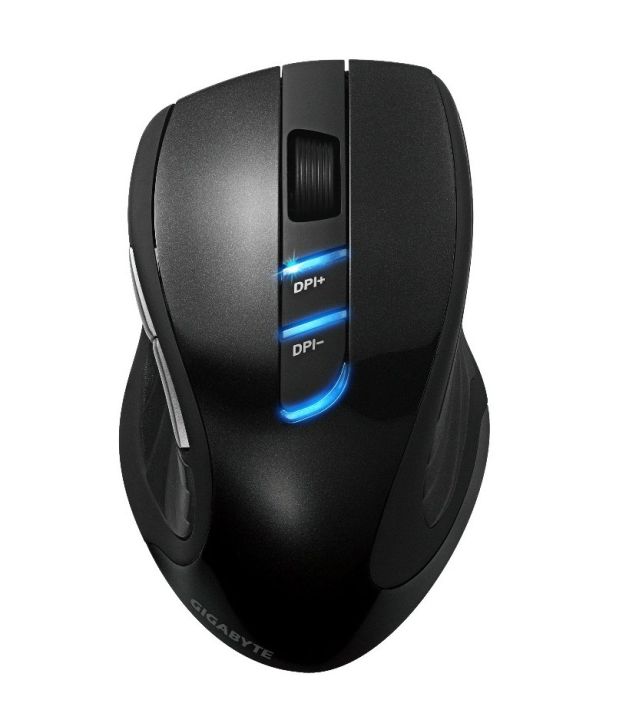 Gigabyte ECO600 Wireless Laser Mouse Black | Lazada