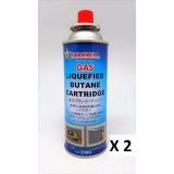 SW STARWILL 230g Liquefied Butane Gas Cartridge Portable Gas (2bottles ...