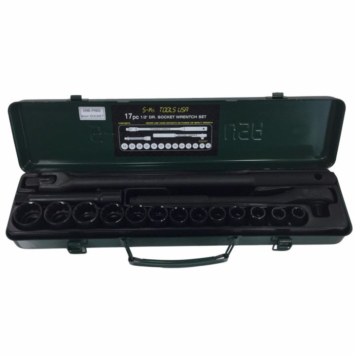 S-Ks Tools USA B-17 Socket Wrench Set (Black) | Lazada PH