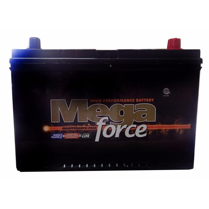 Mega Force 3SMF NX120-7L 95D31L Maintenance Free Car Battery with 18 ...