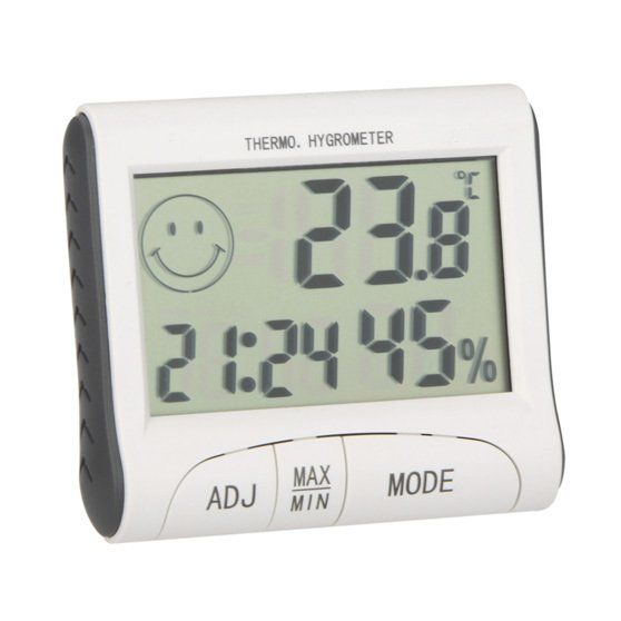 Digital Temperature and Humidity Display with Clock | Lazada PH