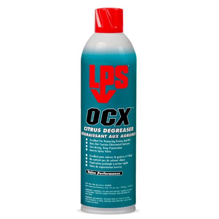 LPS OCX Citrus Degreaser, High Performance, 15 oz. Aerosol Can, P/N ...