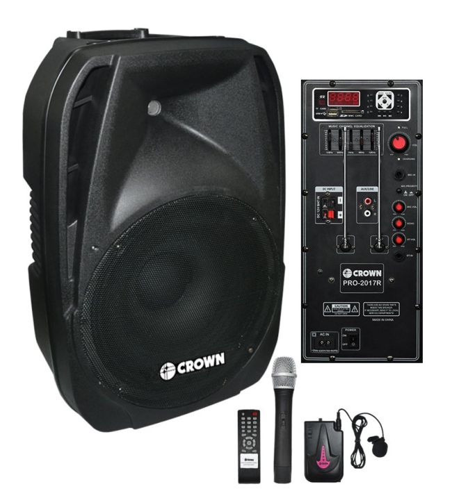 Crown PRO-2017R 12 250W Powered Portable Sound System | Lazada PH
