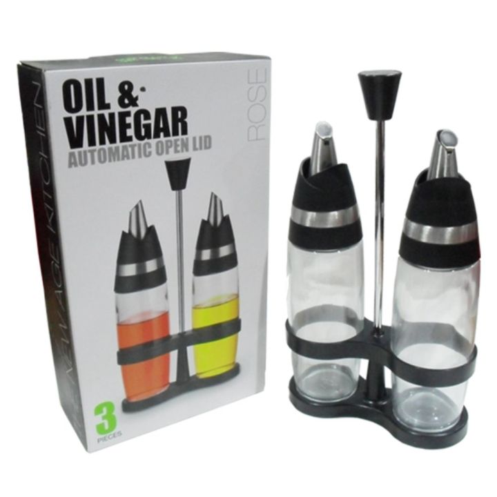 SLIQUE 3pcs Condiments Set Transparent Seasoning Storage Dispenser Salt ...