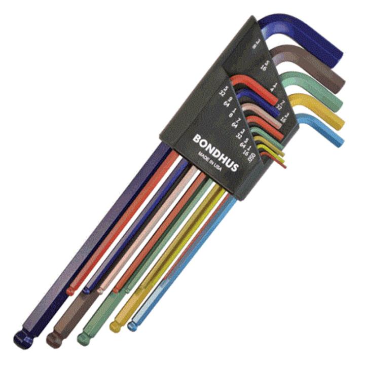 BONDHUS 13 PCS INCH BALL END HEX KEY SET 69637 | Lazada PH