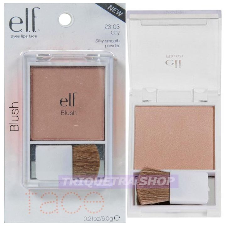 Elf Cosmetics e.l.f. Powder Blush (Coy) | Lazada PH