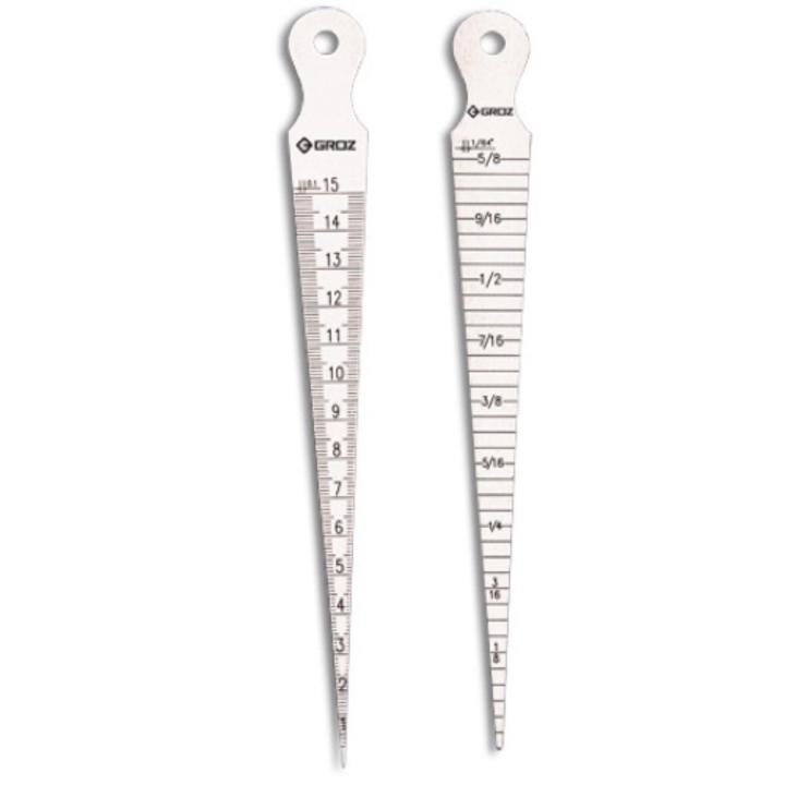Groz Stainless Bore Taper Gauge | Lazada PH