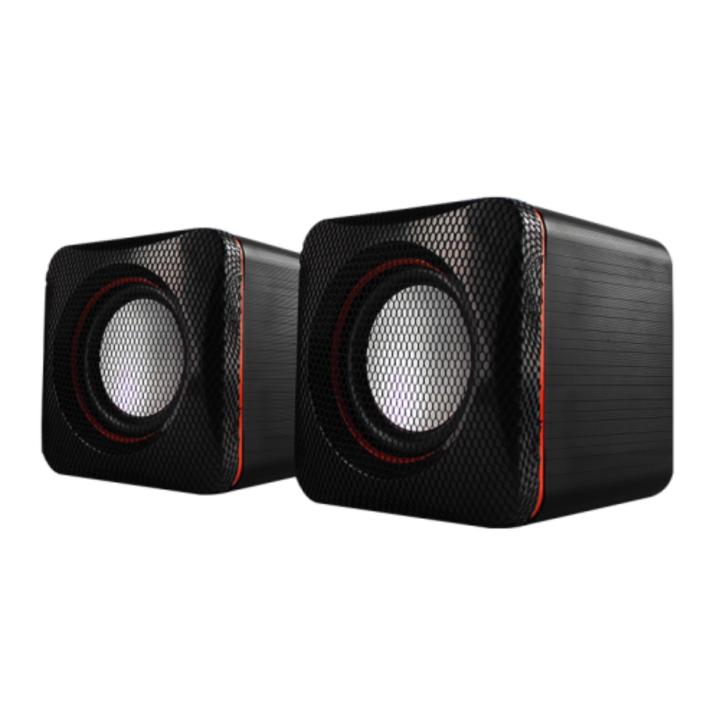 AudioBox U-Cube USB Powered 2.0 Speakers - Red | Lazada PH