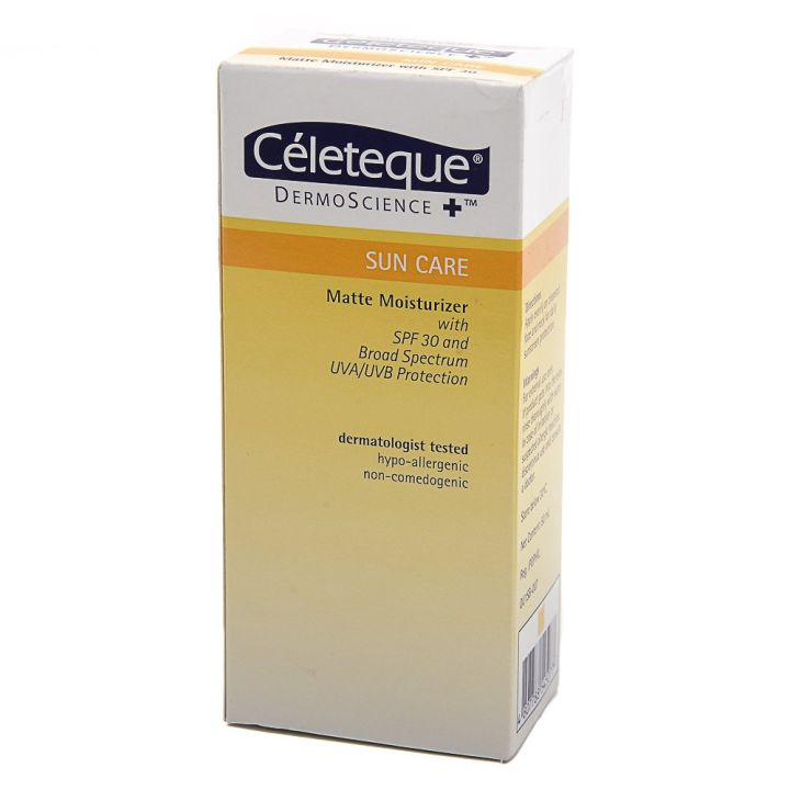 Celeteque Suncare Matte Moisturizer SPF30 50ml | Lazada PH