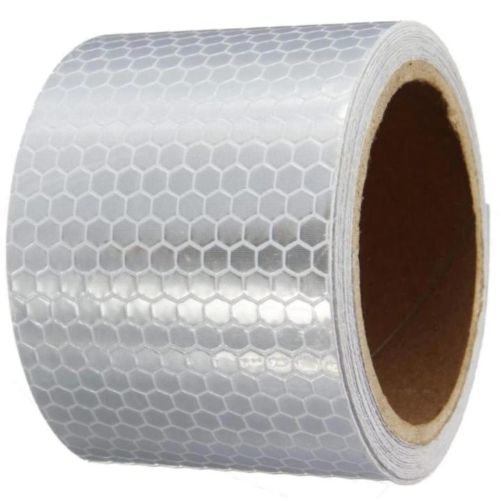 1 roll 20M x 5cm Safety Warning Conspicuity Reflective Reflector Roll ...