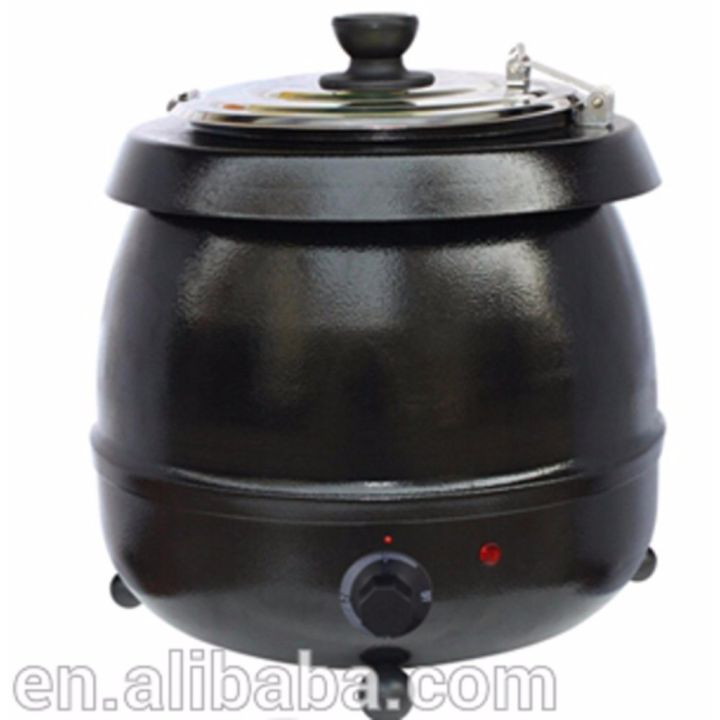 Commercial Electric Soup Warmer 10L Capacity (Black) with FREE ...