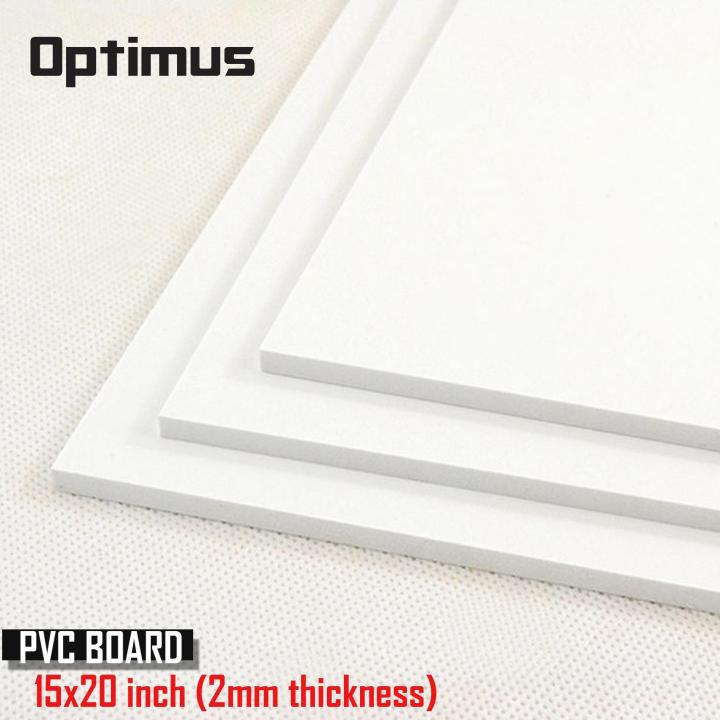 3 Pieces White PVC Illustration Board Versaboard 15 x 20 inch 2 mm ...