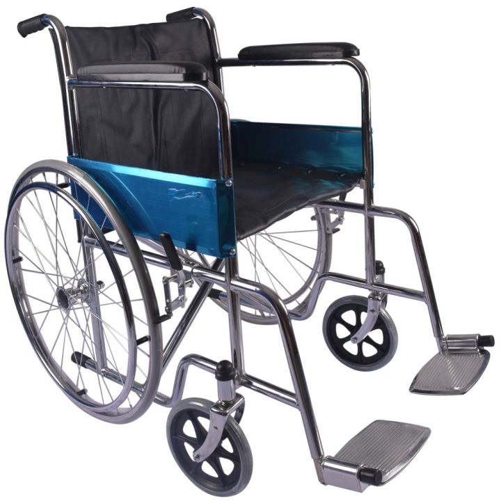 CARE&CURE Heavy Duty Standard Adult Wheelchair (Silver) | Lazada PH