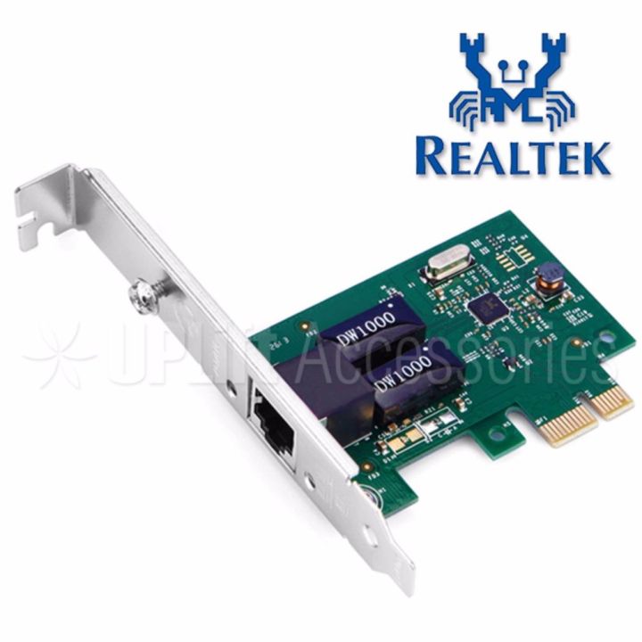 Realtek Gigabit LAN Card for PC 10/100/1000Mbps (PCI-E Interface ...