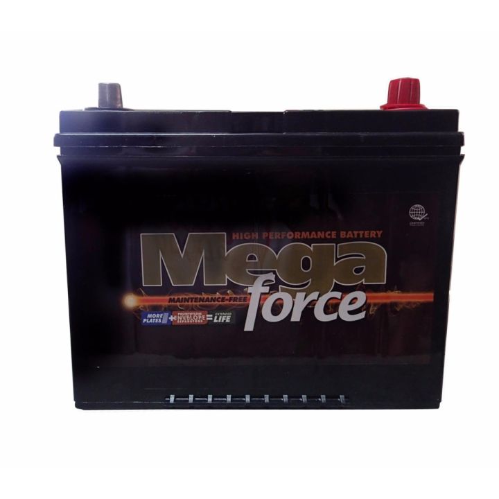 Mega Force 2SMF NS70L 65D26L Maintenance Free Car Battery with 18 mos ...