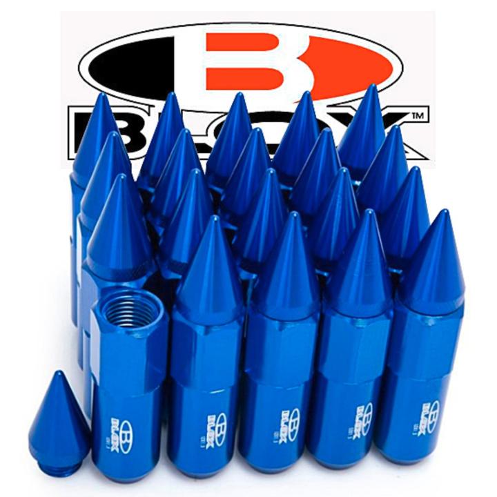 Blox Bullet Lug Nuts or Spike Bullet Lugnuts (Blue) | Lazada PH