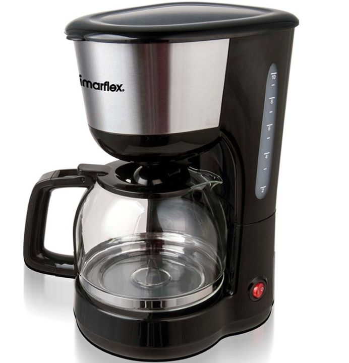 Imarflex Coffee Maker (Black/Stainless) ICM-700s 8-10 Cups | Lazada PH