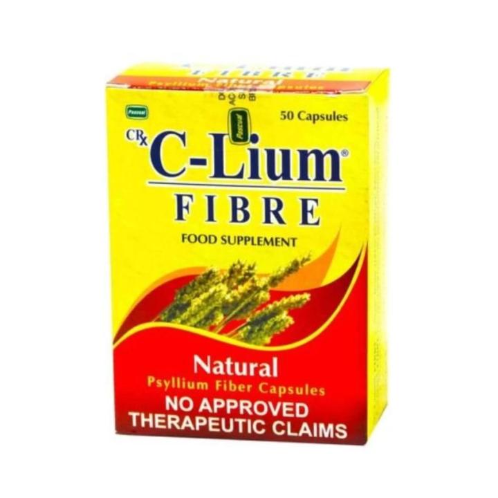 Pascual C-Lium Fibre Husk, Capsule, 500mg, 1 box x 50 capsules | Lazada PH