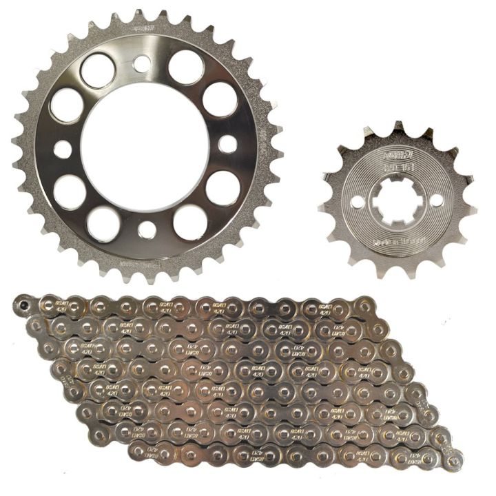 Sniper 135/ Sniper MX (14T-42T X 420X112L) Osaki Revo Chain and ...