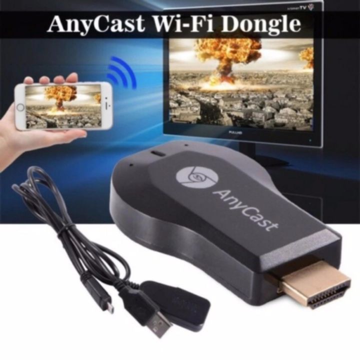 AnyCast Miracast 1080P M12 Plus M9 Plus Wifi HDMI Display Dongle ...