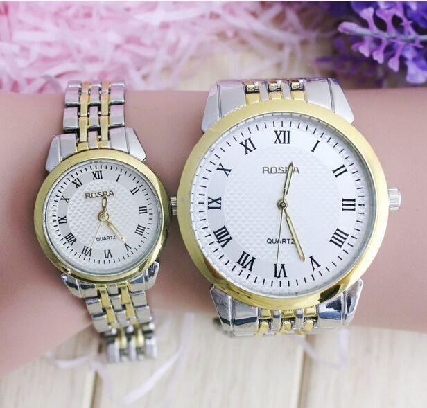 Rosra When In Rome Roman Numerals Lovers Couple White Face and Two Tone ...