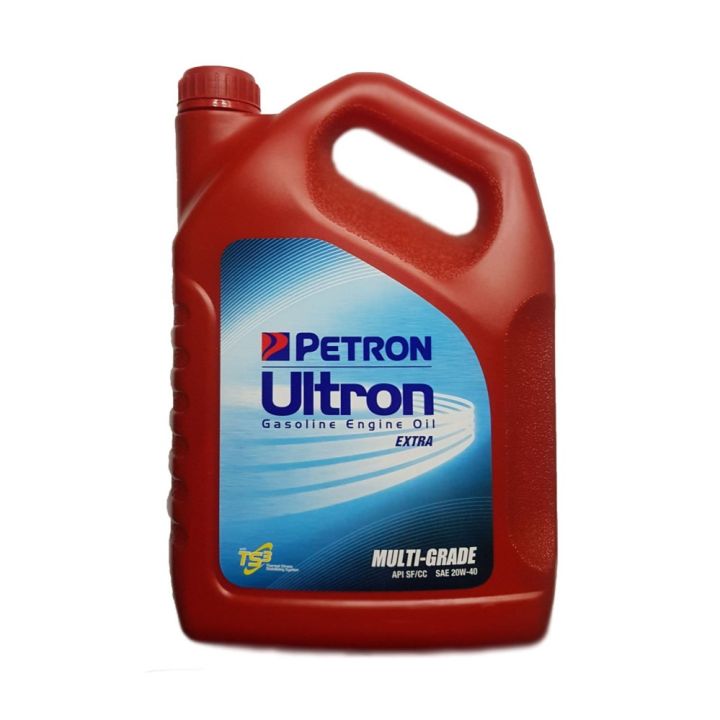 Petron Ultron Extra Gasoline Engine Oil Multi-Grade SAE 20W-40 API SF ...
