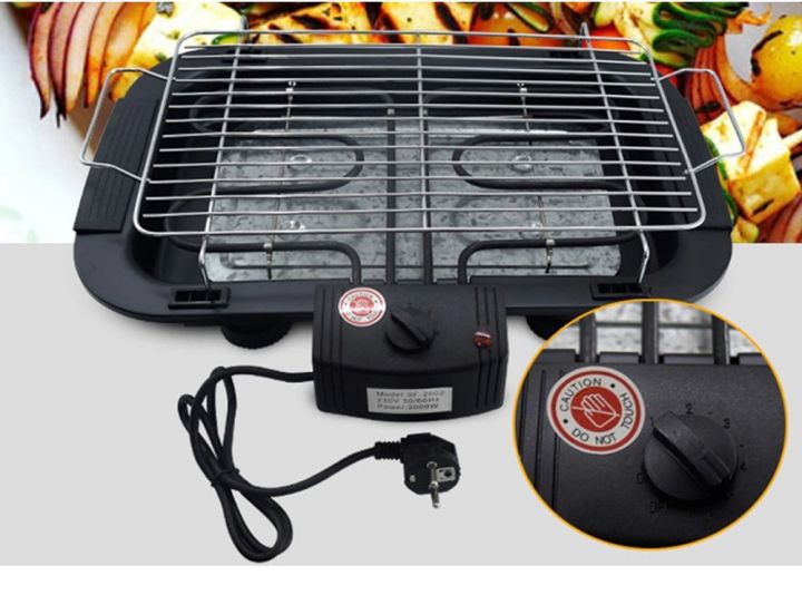 Electric Barbecue Grill (Black) | Lazada PH
