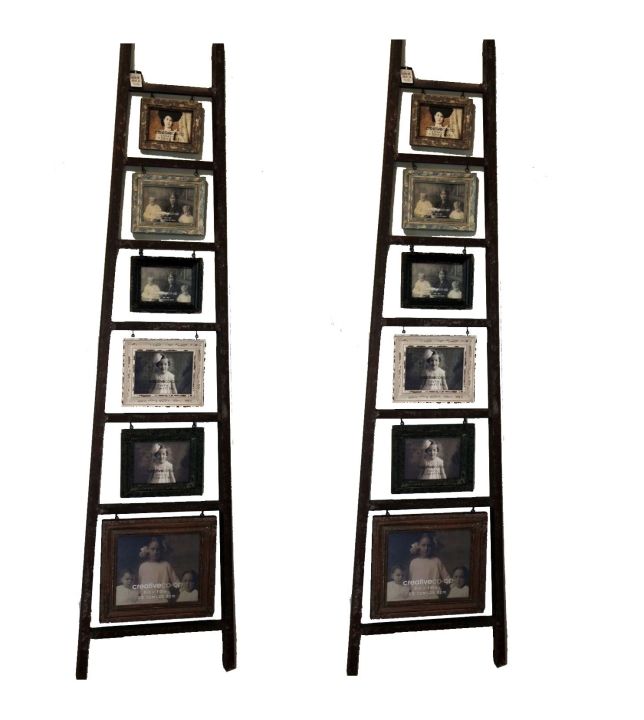 Photo Ladder Frame (Black) Set of 2 | Lazada PH