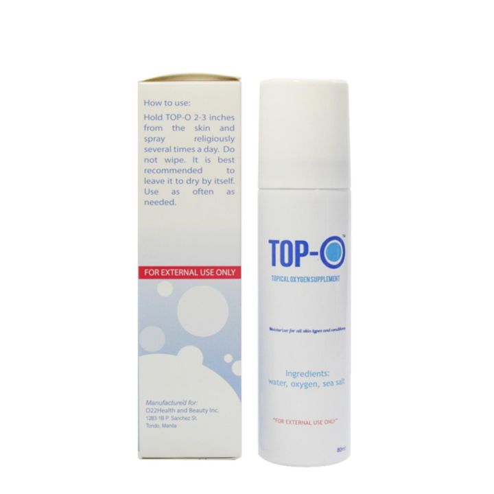 TOP-O-3 Topical Oxygen Supplement 80ml | Lazada PH