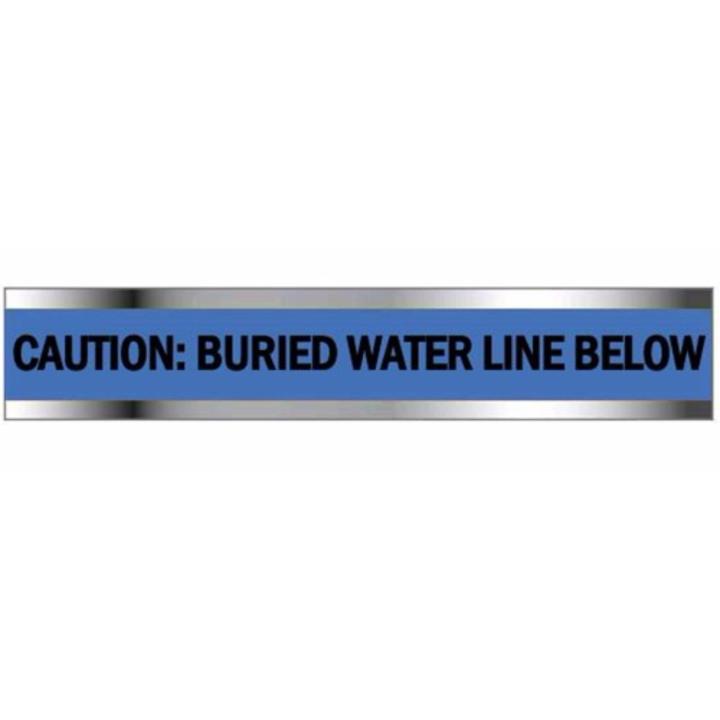 3 x 1000ft. Detectable Warning Tape Caution Buried Water Line Below ...