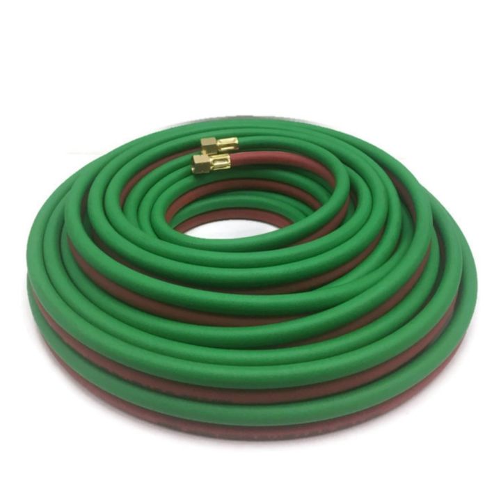 Sanki 50ft. Oxy-Acetylene Twin Hose with Fittings for Welding Cutting ...
