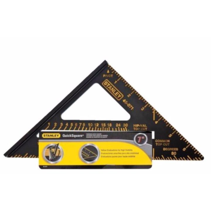 Stanley 46-071 Quick Square Layout Tool Ruler 7 Inches | Lazada PH