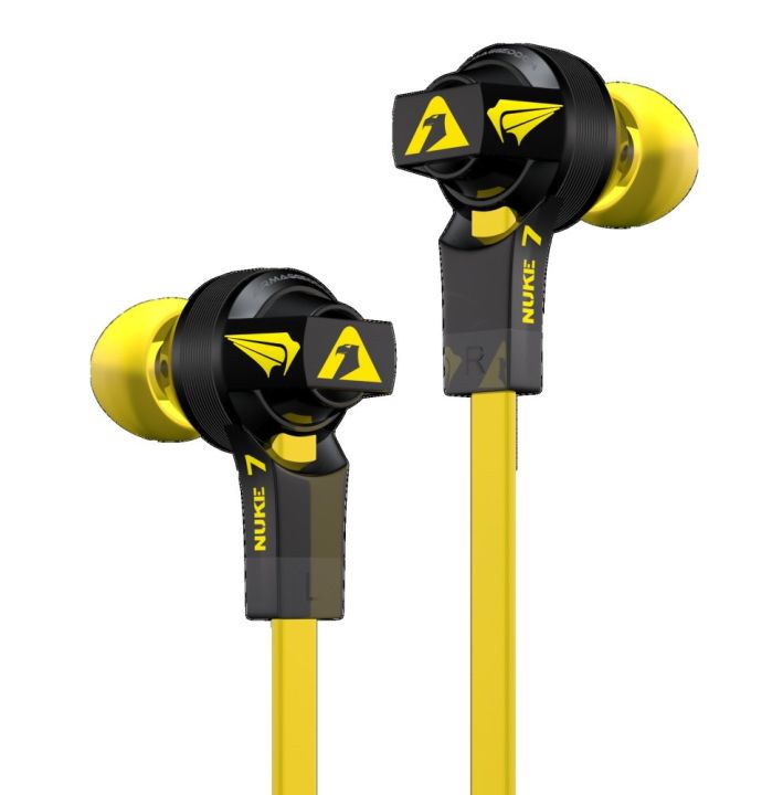 Armaggeddon Nuke 7 Extreme Music Gaming In-Ear Headset (Gold) | Lazada PH
