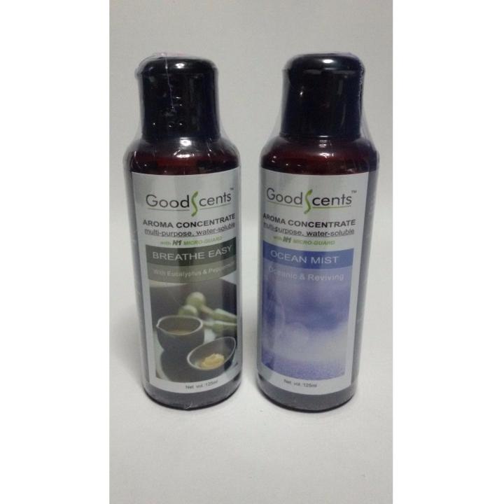 Good Scents Aroma Fragrances Eucalyptus Peppermint and Ocean Mist 125ml ...