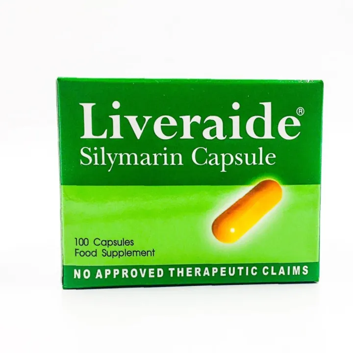 Liveraide silymarin capsules 100's | Lazada PH