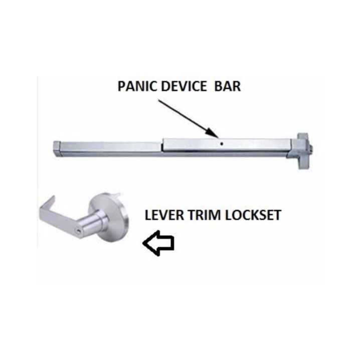 Lever Trim Lockset for Panic Device | Lazada PH