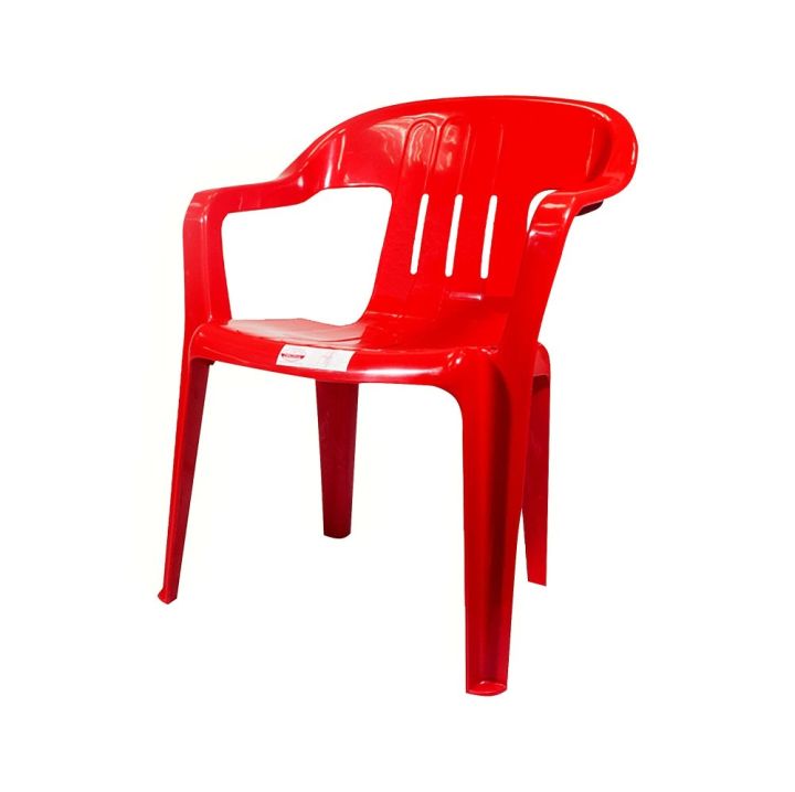 Cofta Topaz Jr with Arm Chair Set of 10 (Red) | Lazada PH