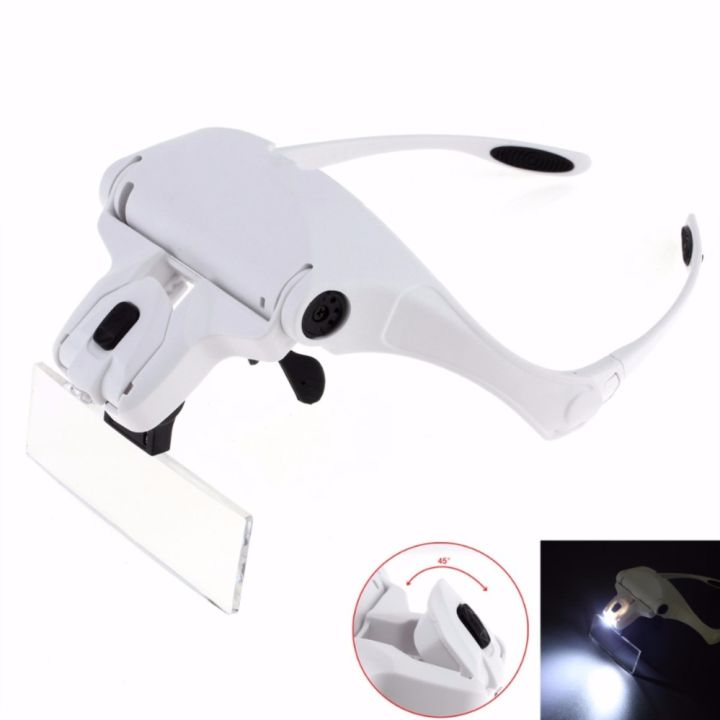 Eyeglass Bracket Headband Interchangeable Magnifier magnifying glass ...