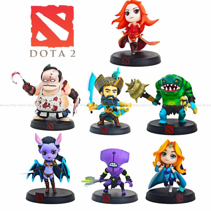DotA 2 Set of 7 Heroes Collectible Figurines | Lazada PH