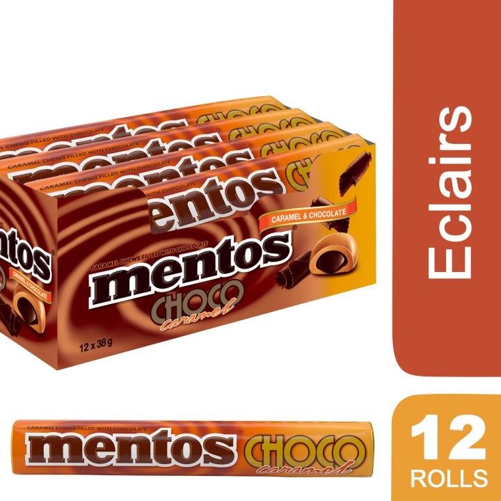Mentos Choco Caramel Roll | Lazada PH