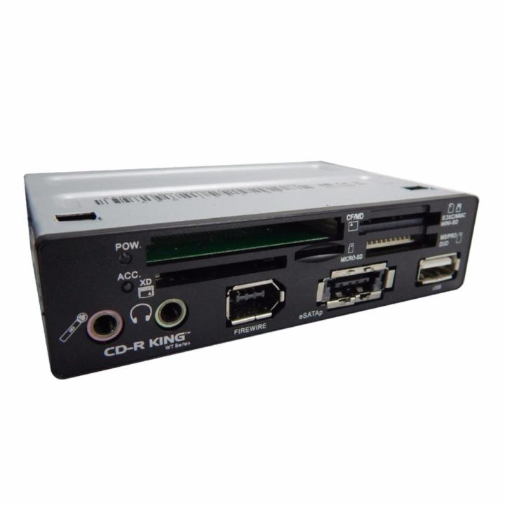 CD-R King 3.5" Internal Combo Card Reader with Usb Slot,Firewire,E-Sata ...