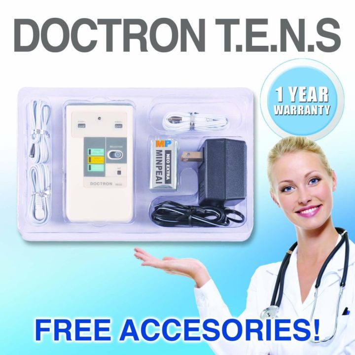 Taiwan DOCTRON 3002 TENS Nerve Electric Stimulator with FREE ...