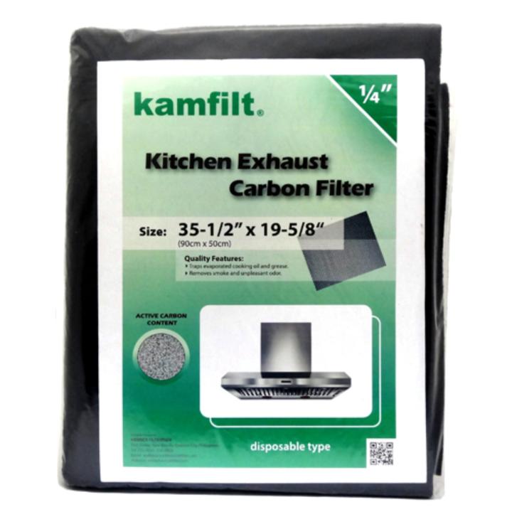 Kamfilt Kitchen Exhaust Carbon Filter 35" x 19" | Lazada PH