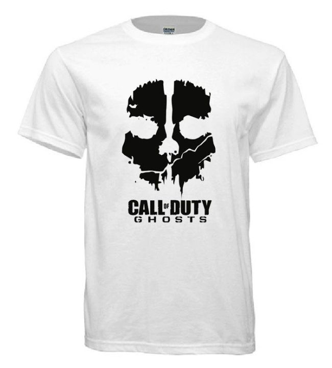 Call of Duty Ghosts T-Shirt (White) | Lazada PH