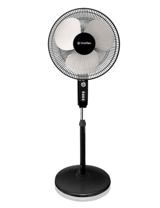 Imarflex Stand Fan 16 IF-322T (Black) | Lazada PH