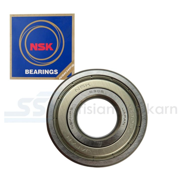 NSK ลูกปืนเม็ดกลม 6305 ZZ | Lazada.co.th