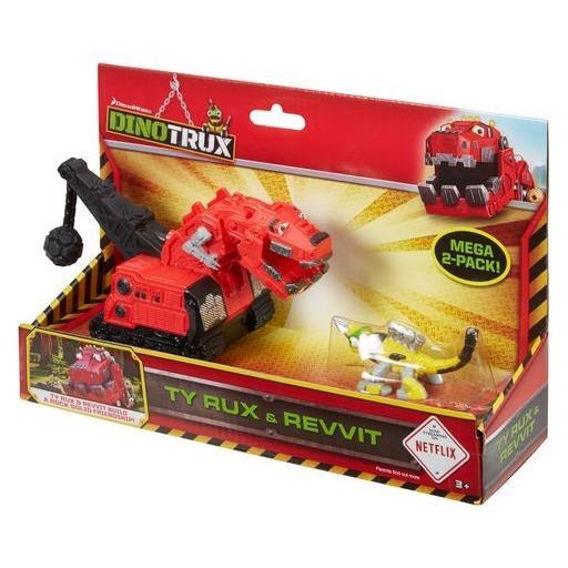 หุ่นไดโนทรัก Dinotrux Ty Rux & Revvit DMB44 | Lazada.co.th