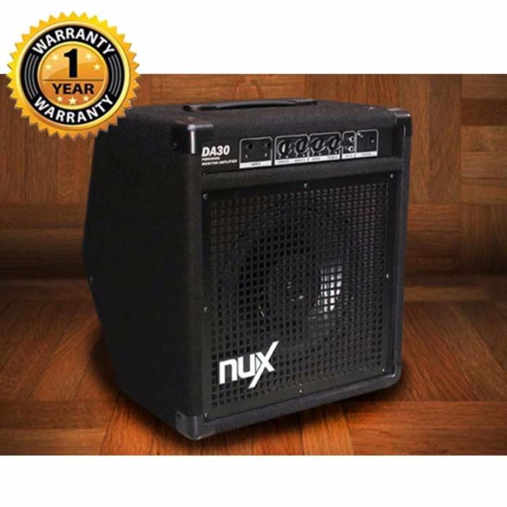 Nux DA-30 แอมป์กลองไฟฟ้า 30 วัตต์ DA30 +ประกันศูนย์ 1ปี Music Arms ...