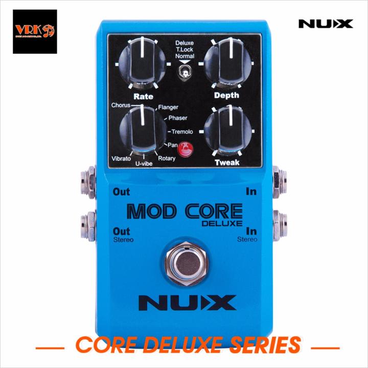 NUX เอฟเฟค รุ่น Mod Core Deluxe - Modulation Effects Pedal | Lazada.co.th
